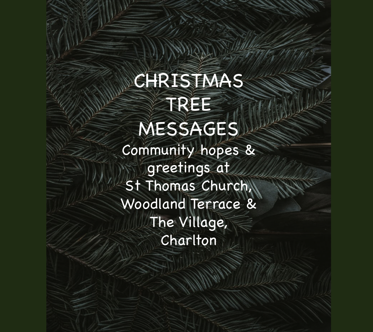 Christmas Tree Messages – Charlton Church