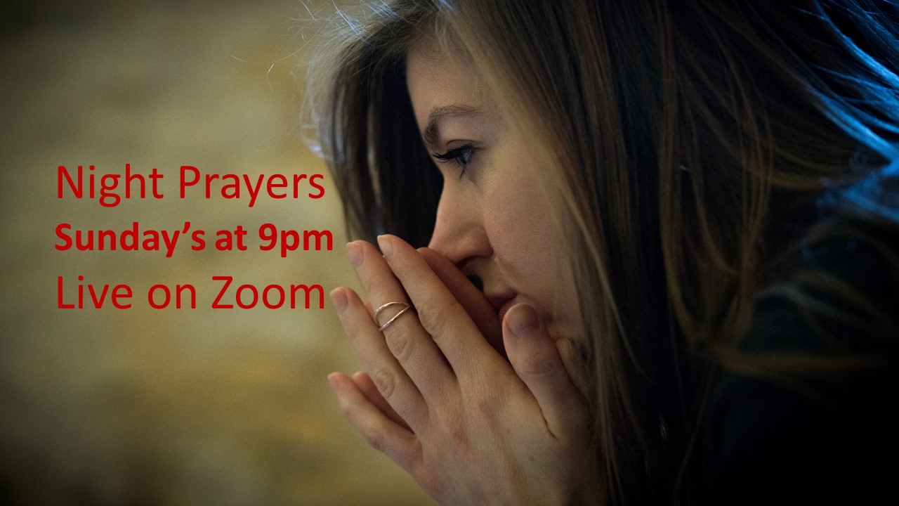 Sunday Night Prayers Live at 9pm – Charlton Church