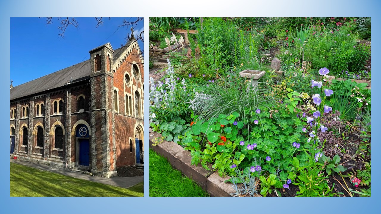 Garden of reflection at St Thomas’ – Charlton Church